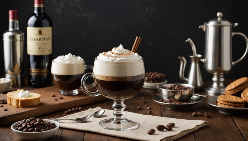 Irish Coffee Cocktail Recipe – Whiskey and Whisky