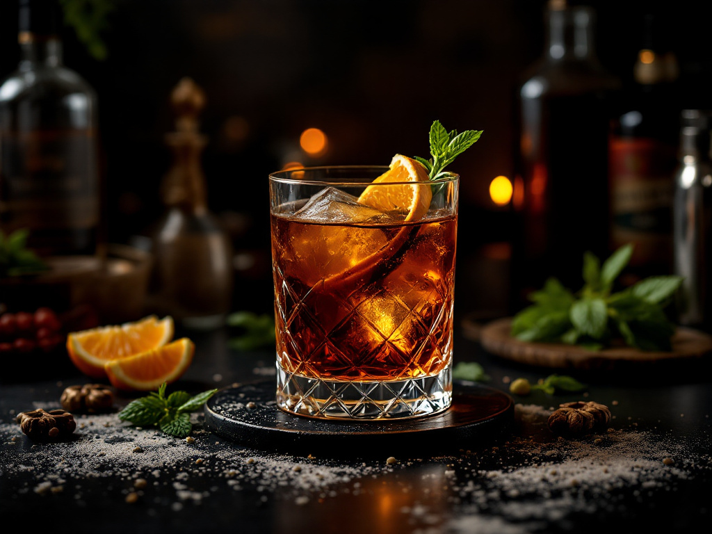 Midnight Stinger Cocktail Recipe – Whiskey and Whisky